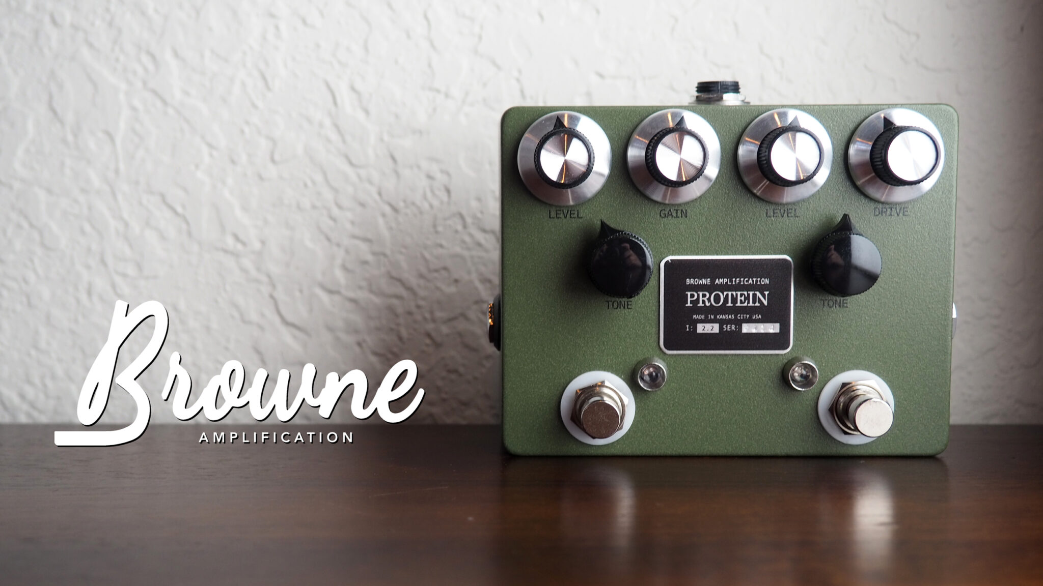 Browne Amplification Protein Dual Overdrive - Pedal of the Day