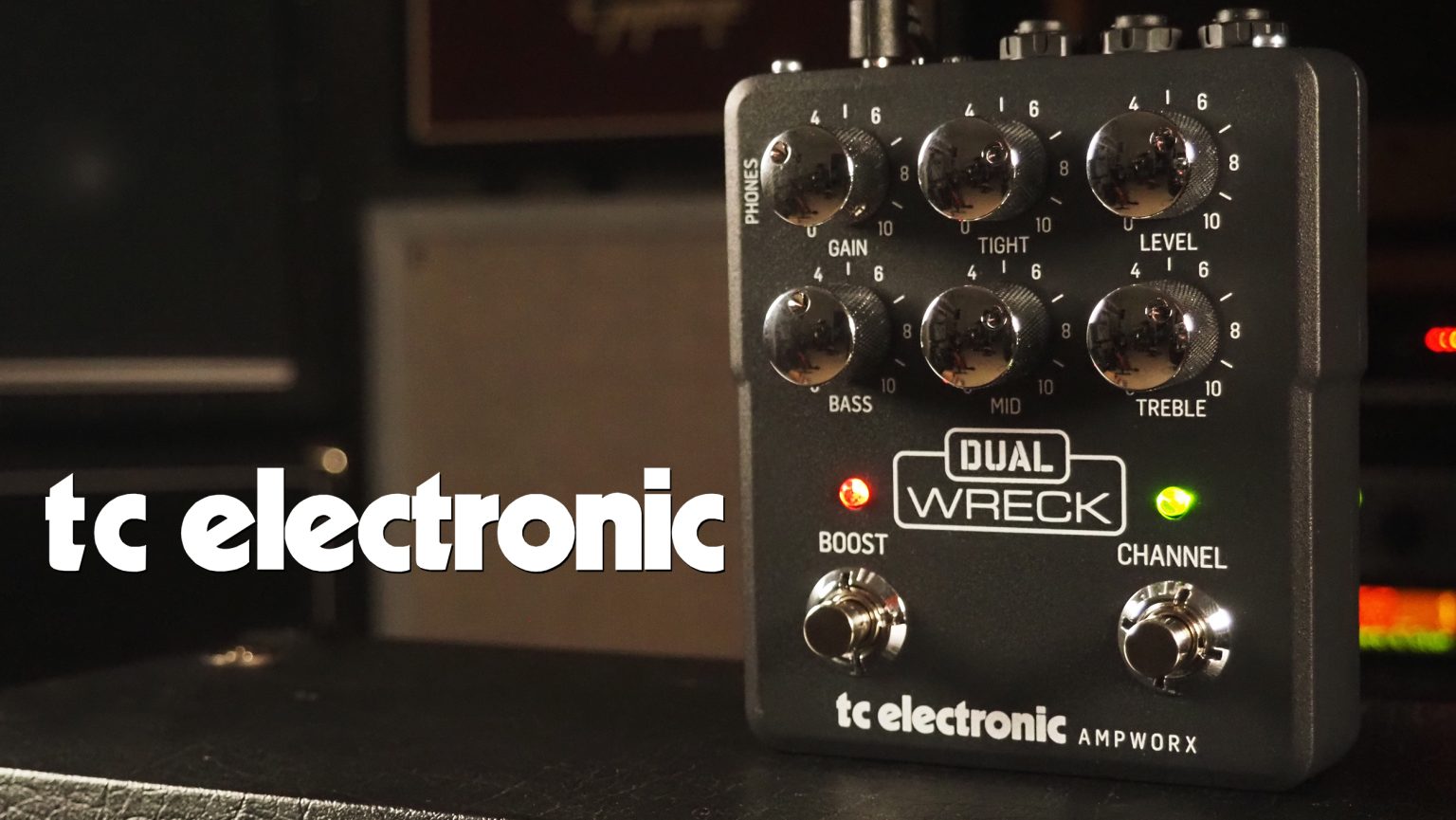TC Electronic Ampworx Dual Wreck Preamp - Pedal of the Day