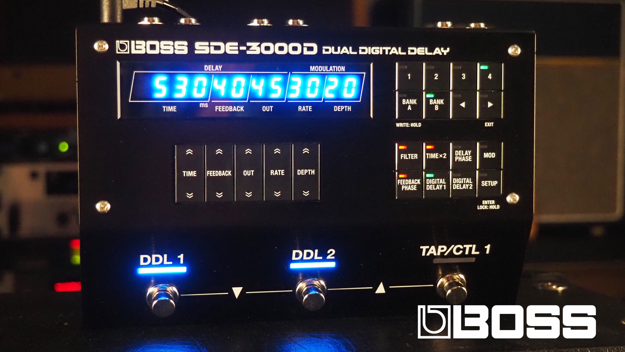 Boss SDE-3000D Dual Digital Delay - Pedal of the Day