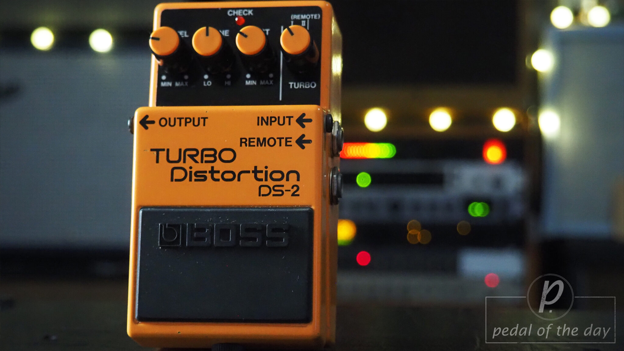 Boss DS-2 TURBO Distortion 1 - Pedal of the Day