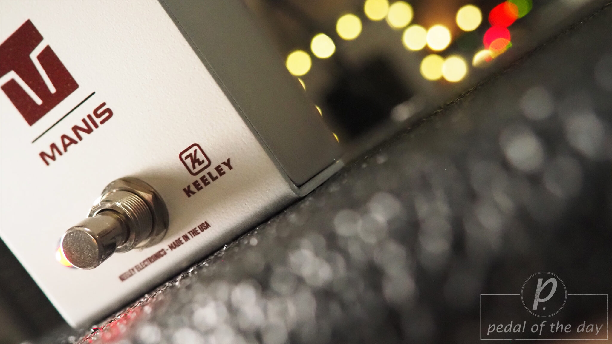 Keeley Electronics Manis Boost Overdrive 3 - Pedal of the Day