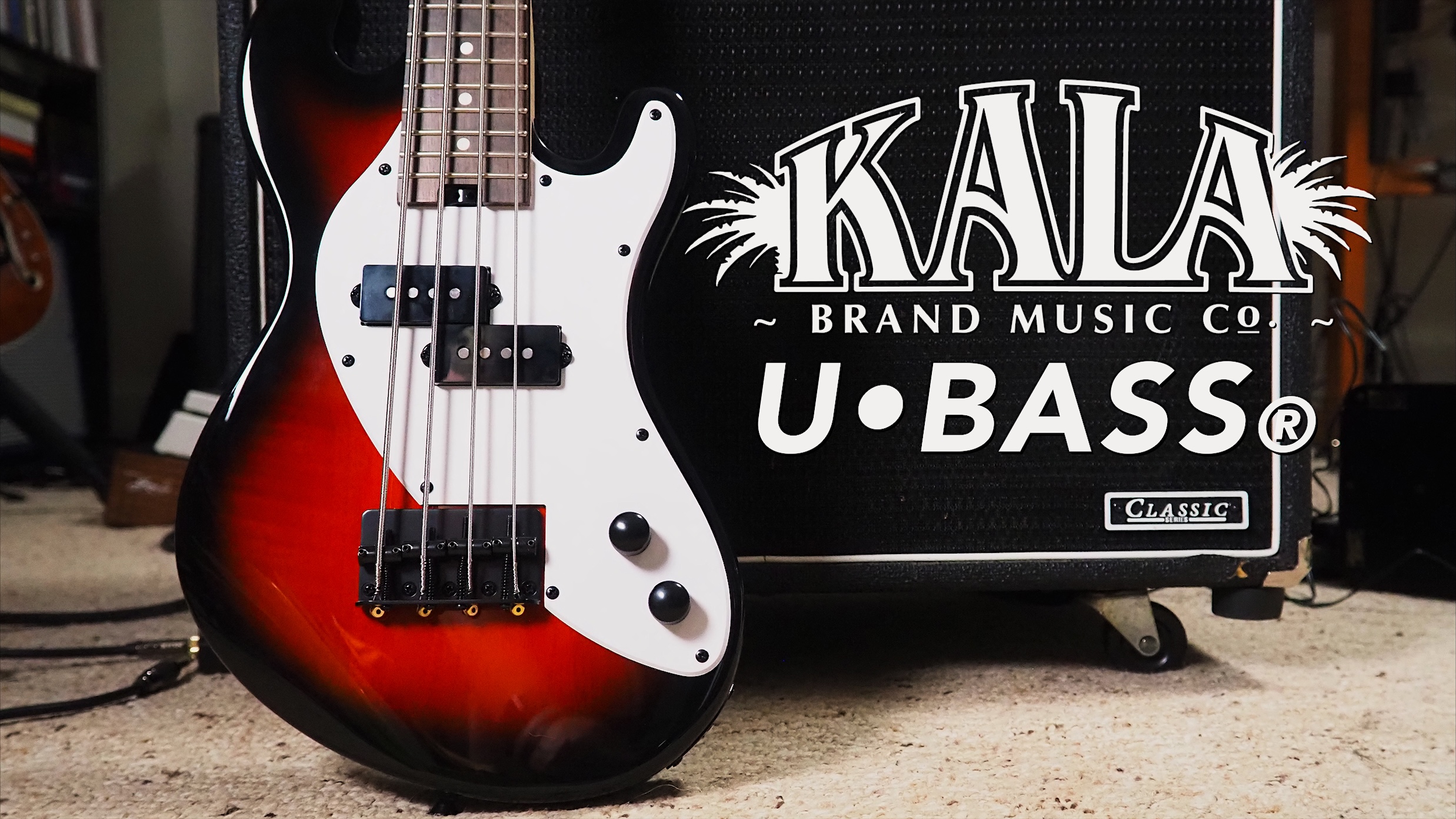 Kala Brand Solid Body U•BASS® Short Scale Bass Guitar - Pedal of the Day