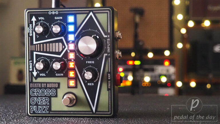 Death By Audio Crossover Fuzz + Photo Modulator Expression Controller ...