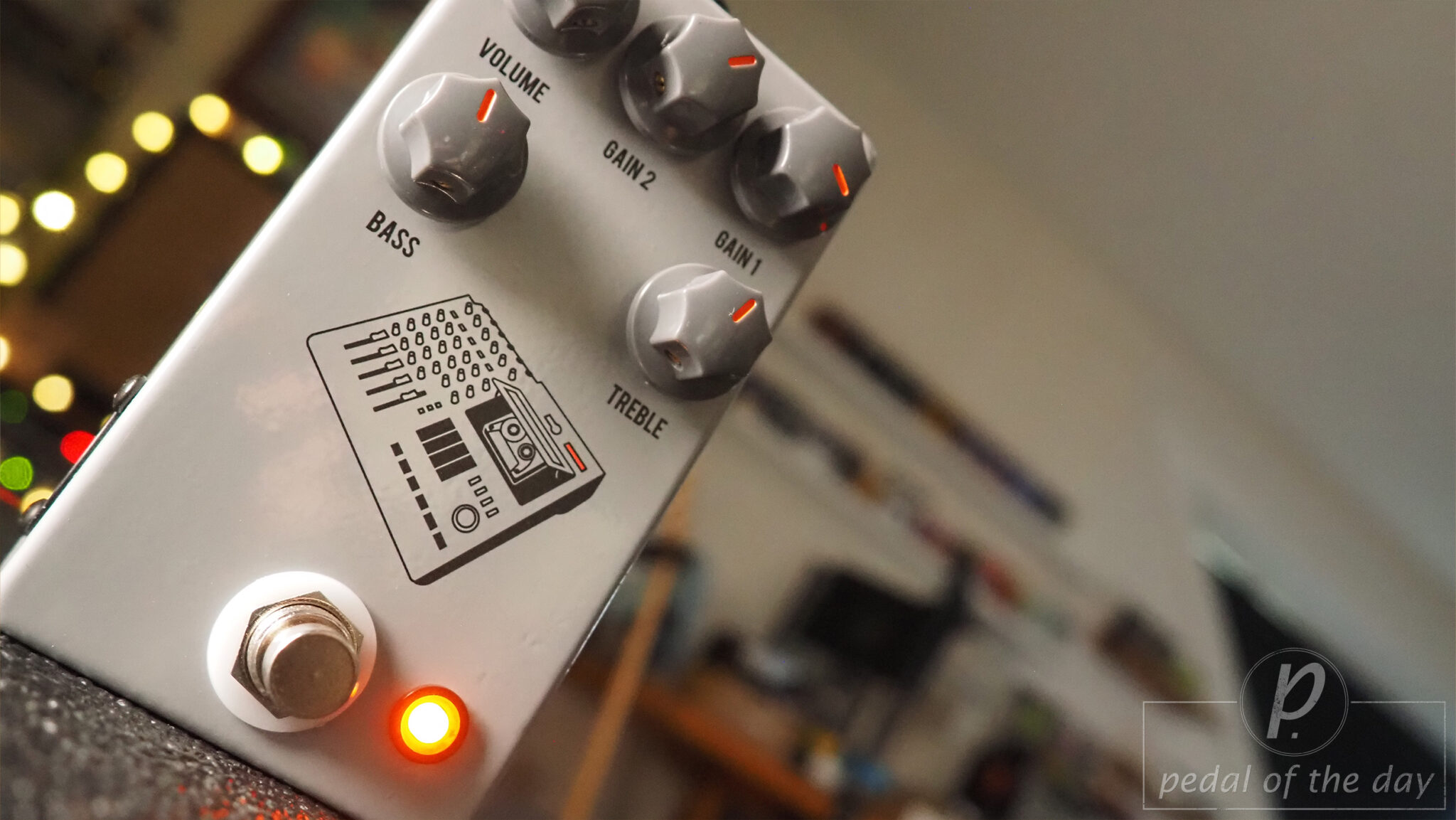 JHS Pedals 424 Gain Stage Preamp Distortion Overdrive 5 - Pedal of the Day