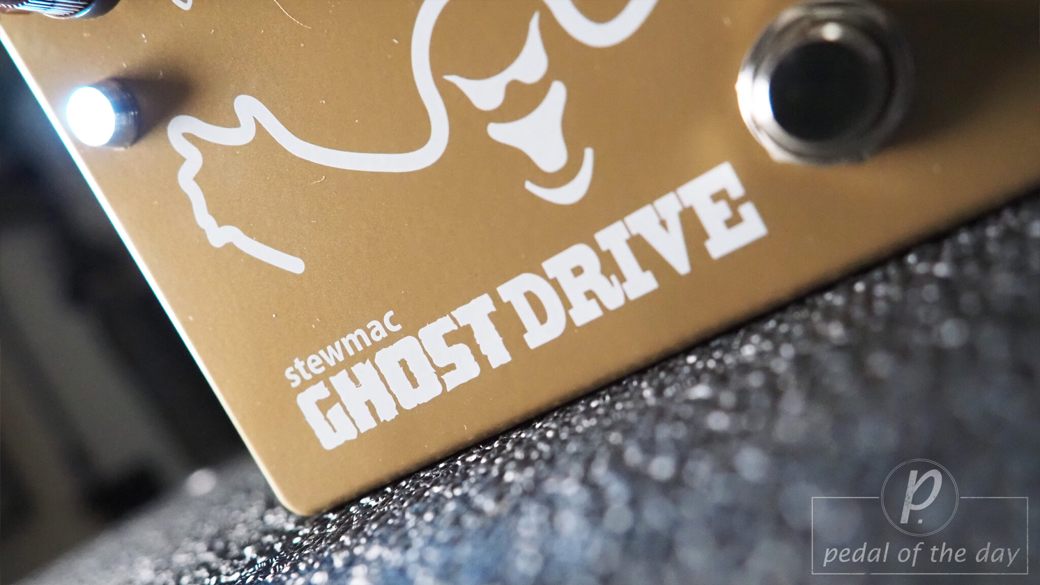 StewMac Ghost Drive Transparent Overdrive - Pedal of the Day