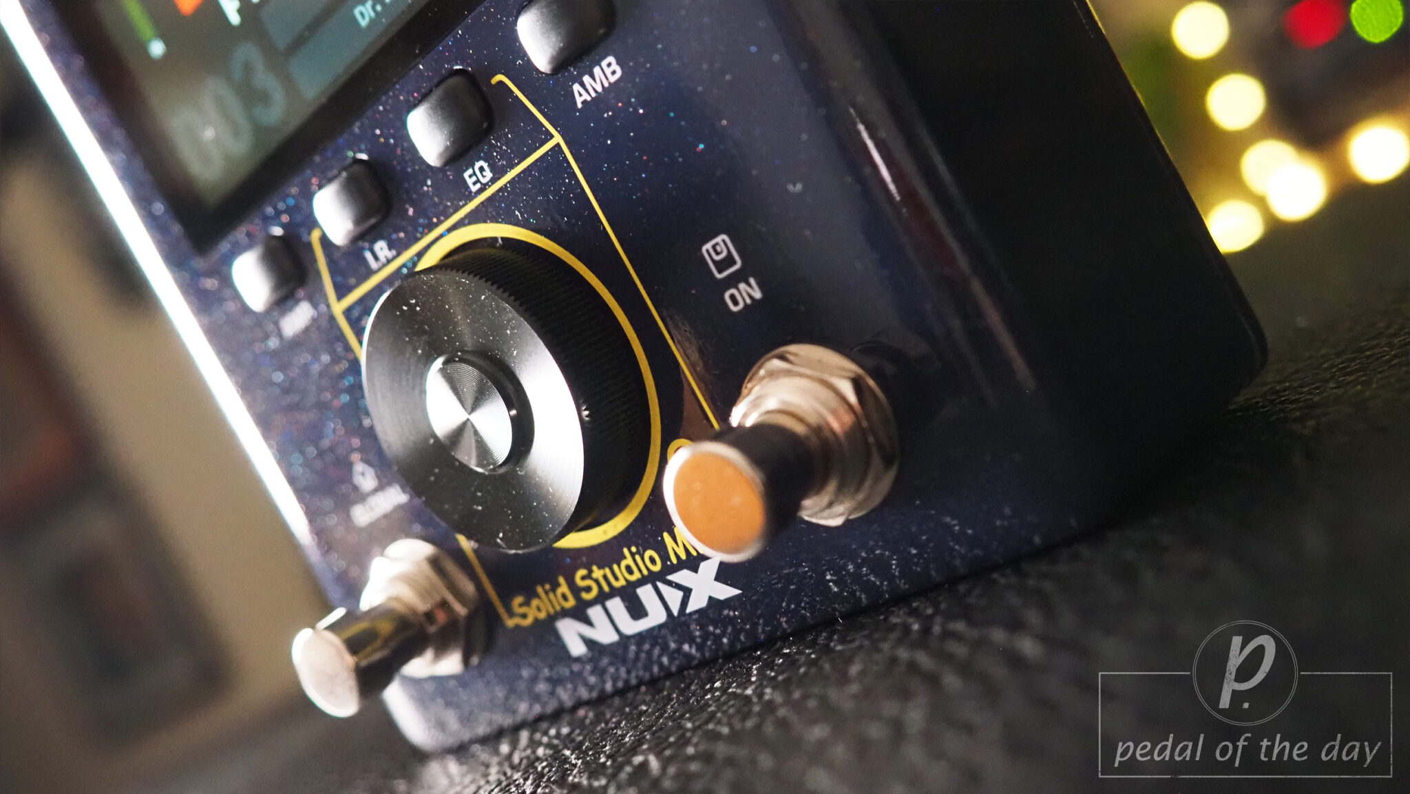 NUX Solid Studio MKII Preamp Power Amp Simulator & IR Loader 4 - Pedal ...