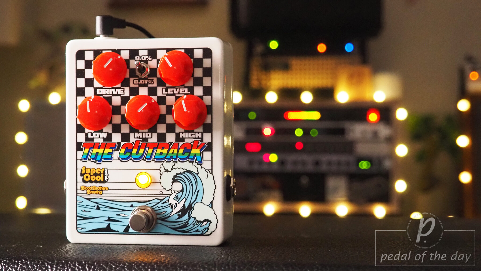 Supercool Pedals The Cutback Preamp-Style Distortion 1 - Pedal of the Day
