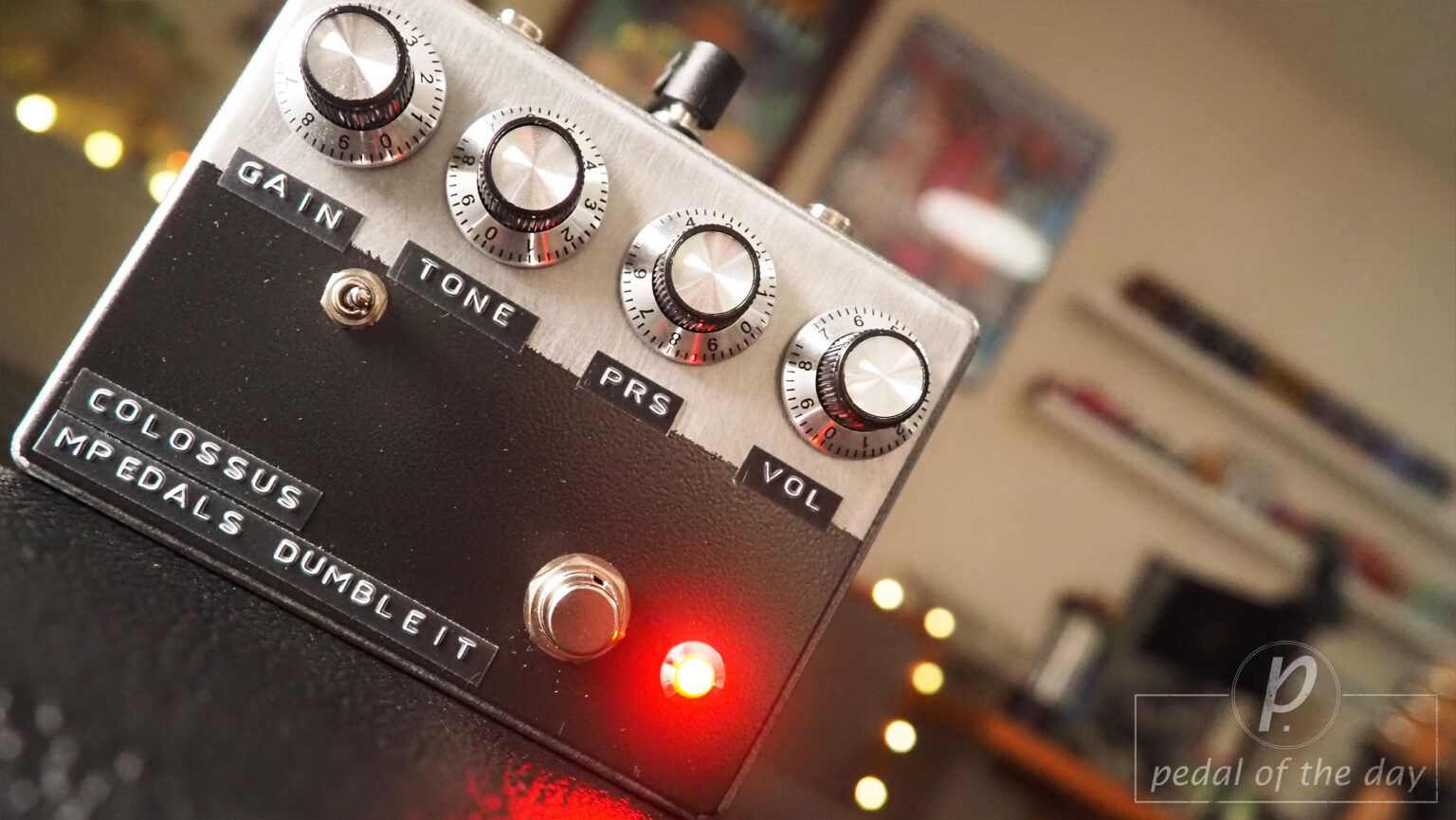 M Pedals Colossus Overdrive Dumbleit 4 - Pedal of the Day